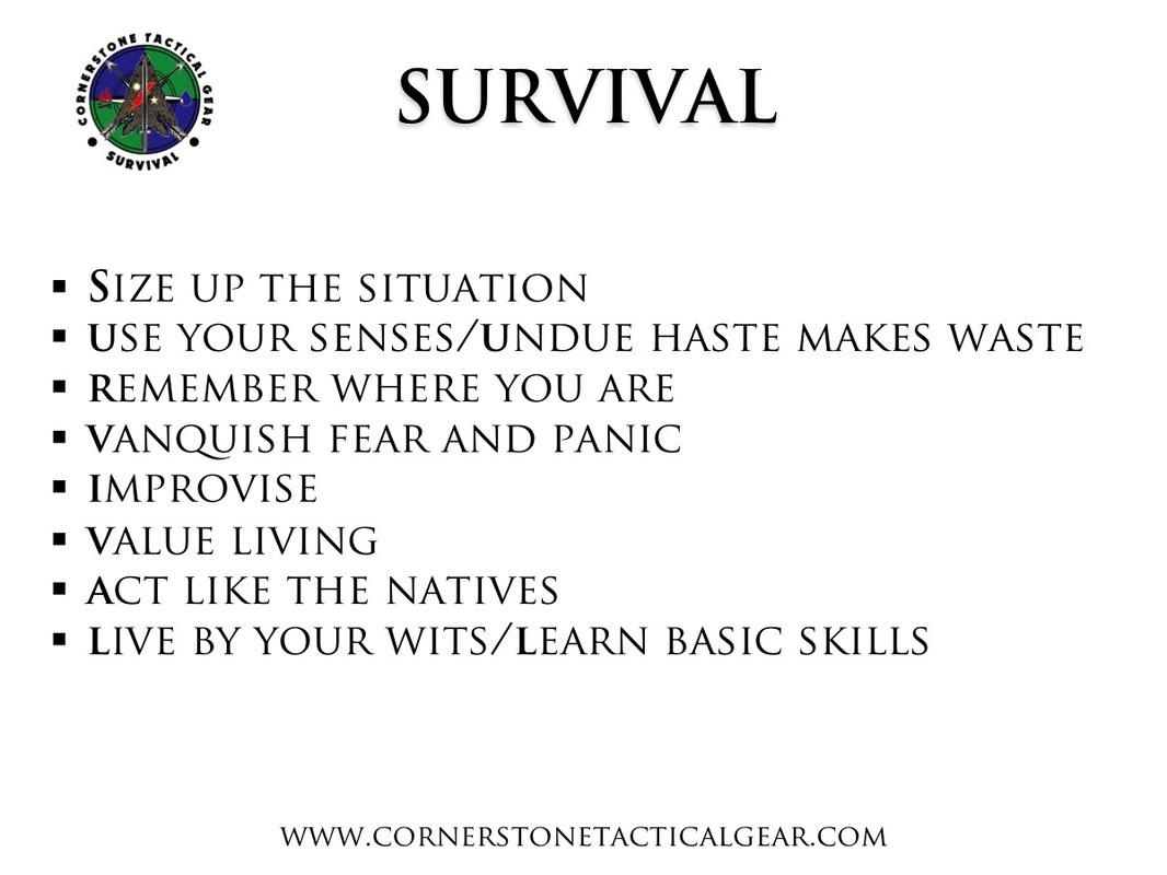 TEOTWAWKI: Life in Interesting Times: Survival Mnemonics