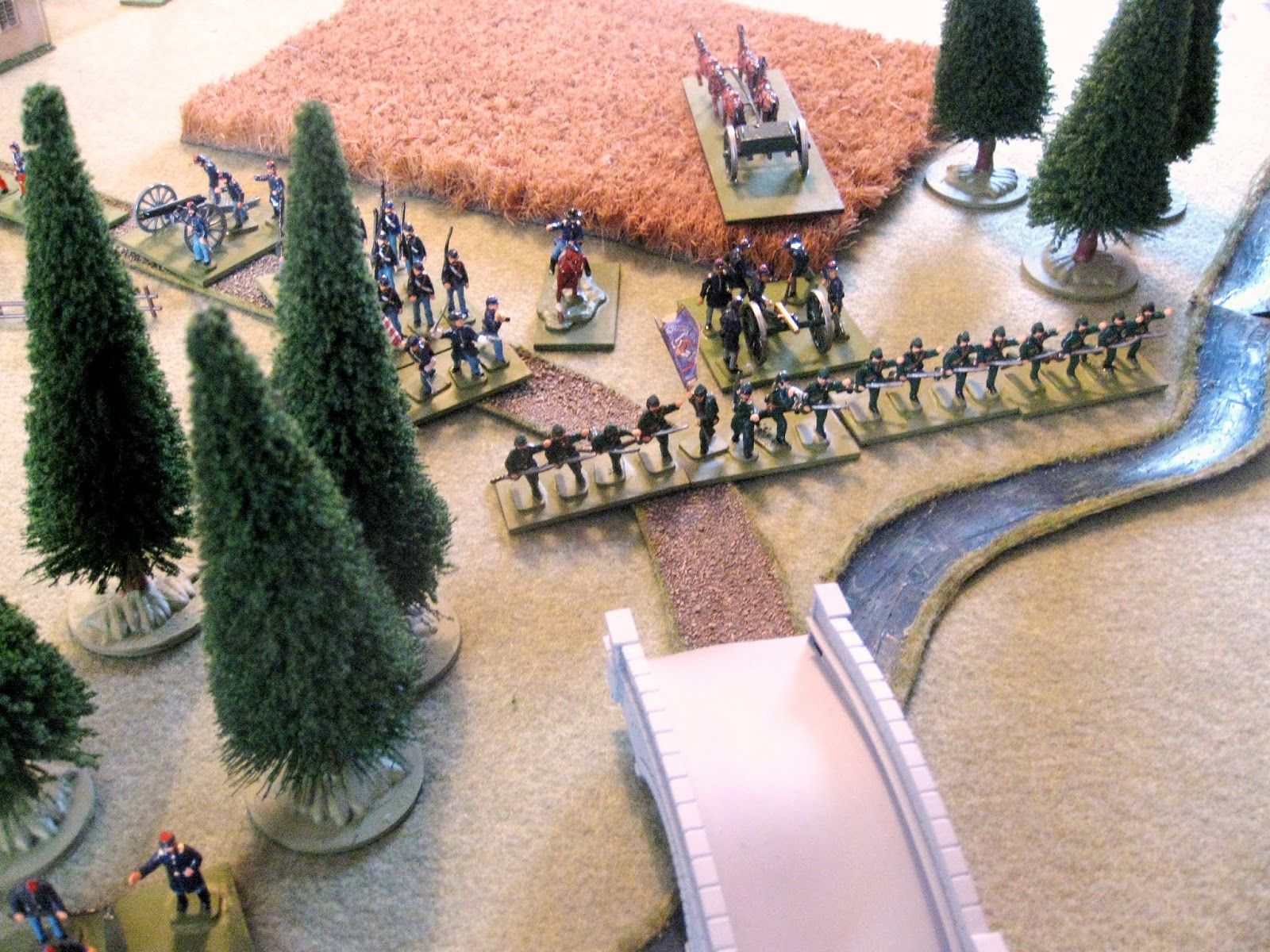 20mm Crimean War Wargaming and Other Stuff: Back to Basics ACW Game Part 1