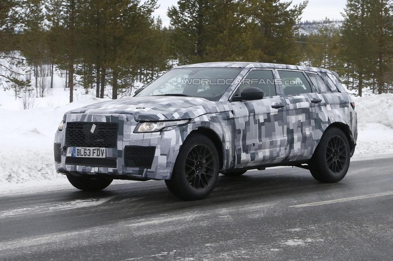 Land Rover Freelander 3-го поколения попал в объектив фотокамеры ...
