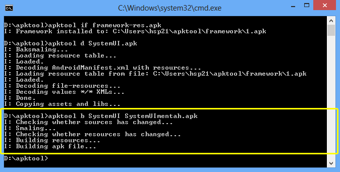 Cara Compile dan Decompile SystemUI Android