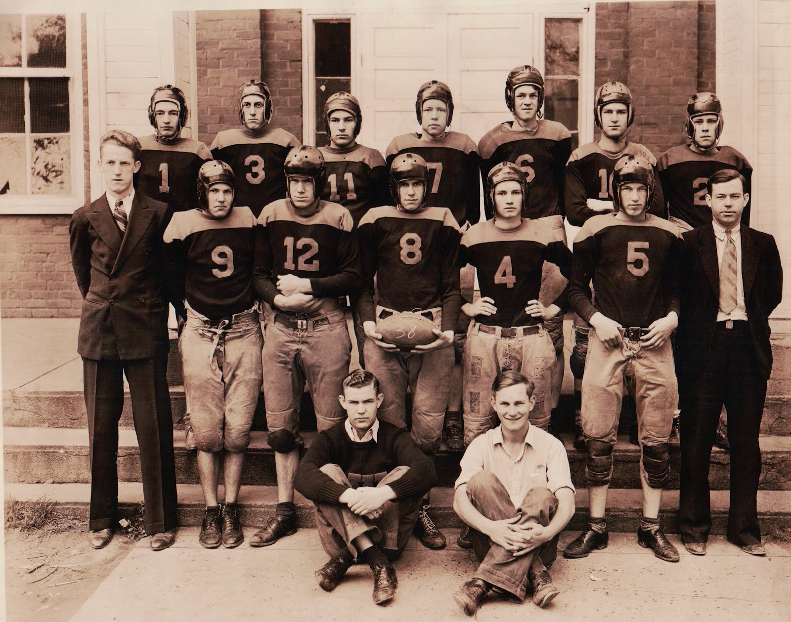 Vince Staten: Coach Bob DeVault in the thirties