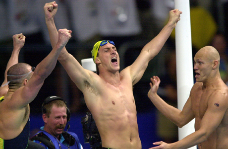 Tom Brady: Adam Pine Australian Swimmer