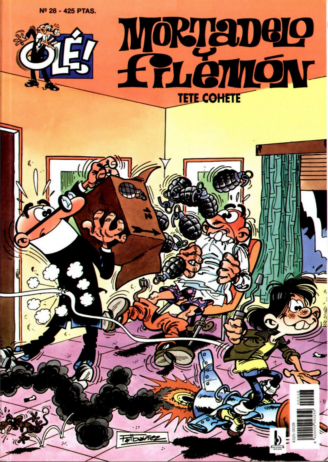 El blog de Juan A. Ros: LOS SERIALES DE IBÁÑEZ: TETE COHETE