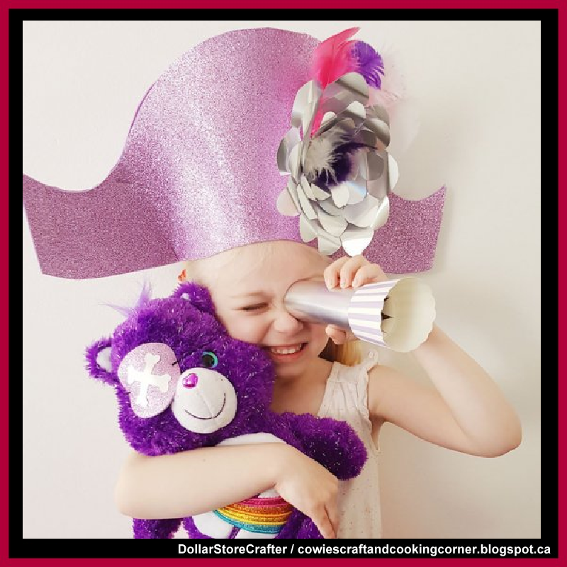 Dollar Store Crafter: How to make the Cutest Pirate Accessories on a ...