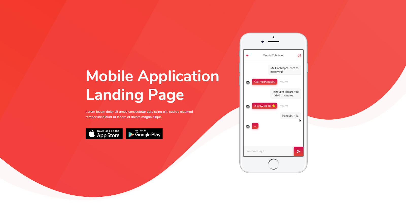 Mobirise Templates - Header - Mobile App - LearnWD