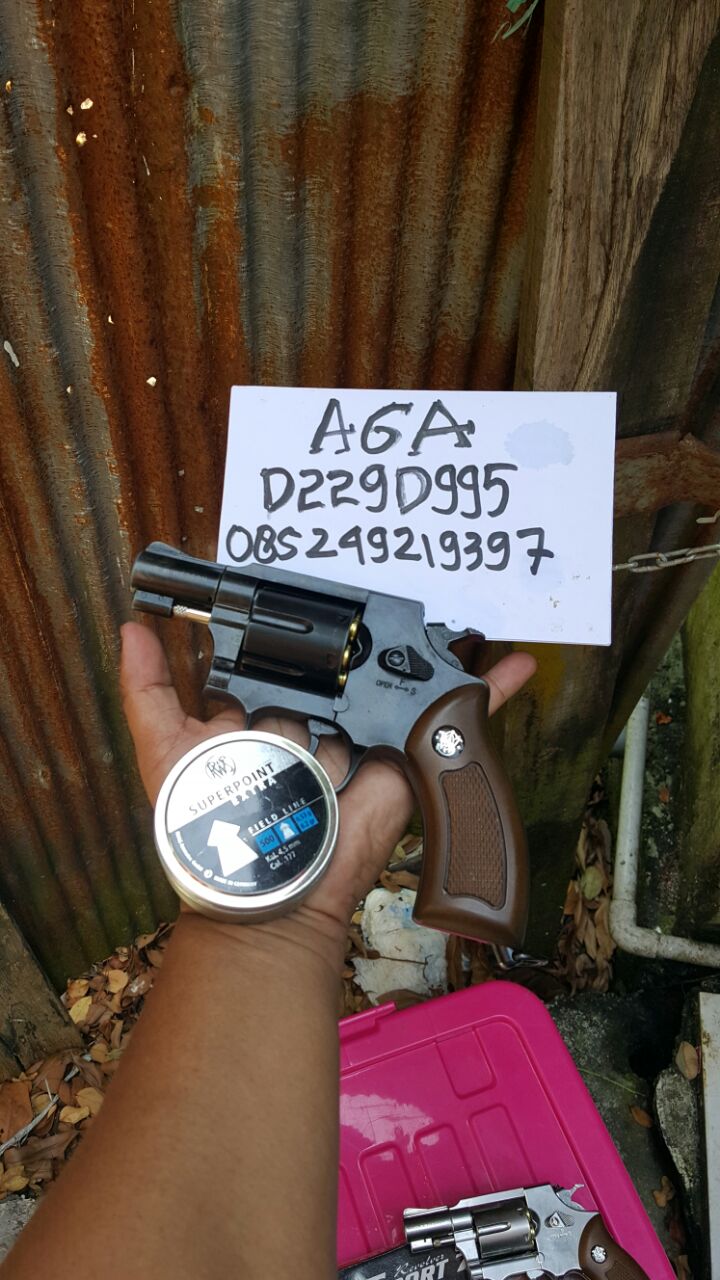 WG 733 PELURU SENAPAN ANGIN DAN GOTRI - HITAM ~ Ratau Airsoft Gun