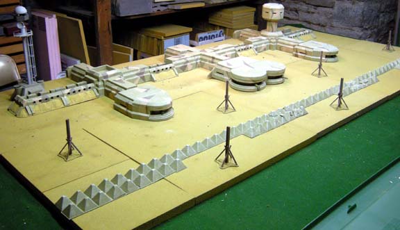 Pics of my 28mm Modular SciFi Bunker/Base - Post Apoc Wargames