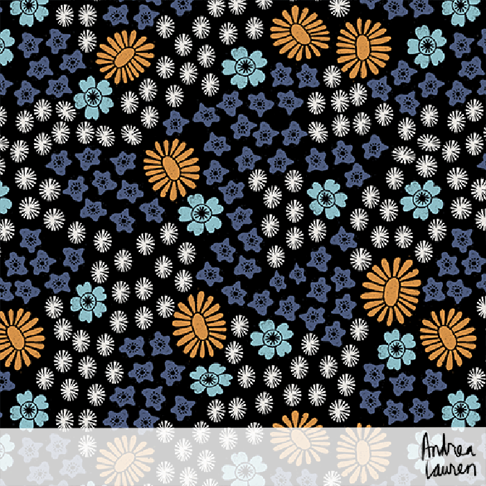 Ink Print Repeat by Andrea Lauren: July 2014