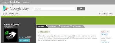 Emmagination: How to use your Android phone as a Wireless mouse