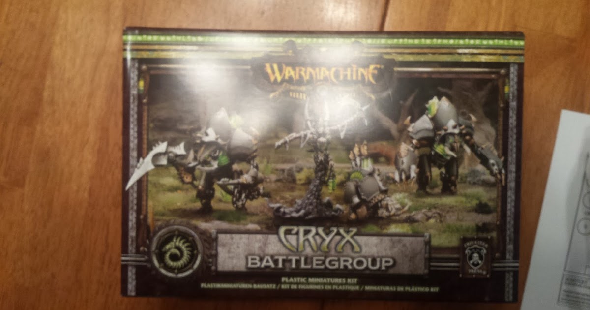 Brush Wizard: Warmachine: Starting a Cryx Army