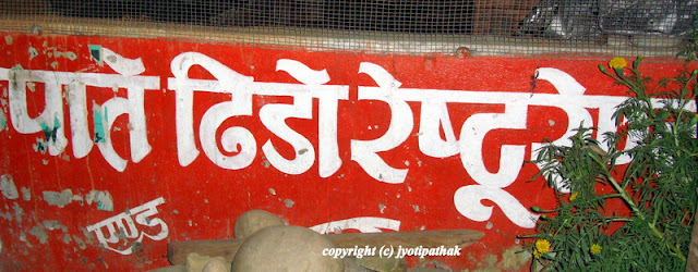 Taste of Nepal: Nepali Dhindo - ढिडोँ - (Cornmeal Porridge)