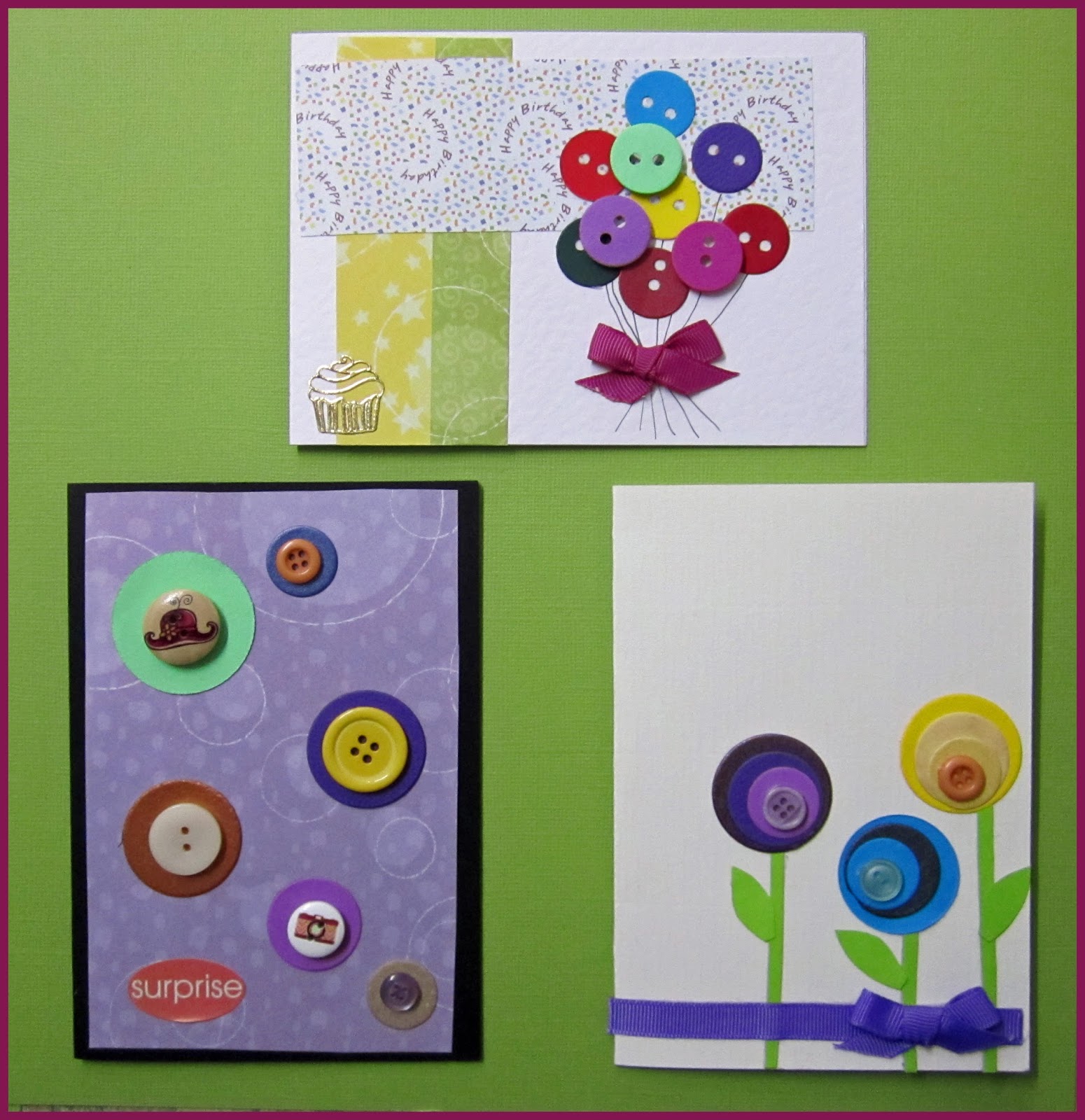 HAND MADE CARDS........ Ideas and Inspiration: THREE CARDS FEATURING ...