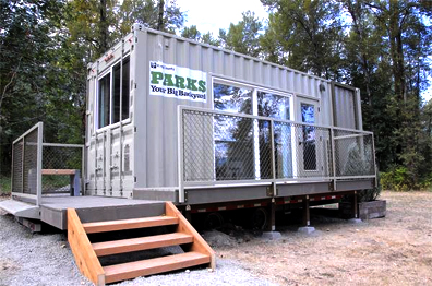 Northwest RVer: Move over yurts--camp in a container!