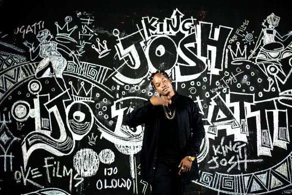 Photos of fast rising singer King Josh on set of his new music video