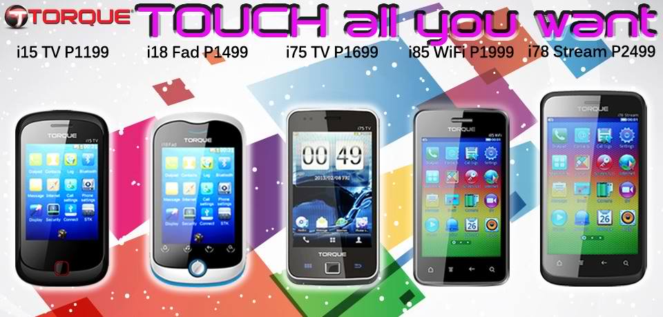 Torque Introducing Touch All You Want Phones with Features Specs Details ~ Android Mobile ...
