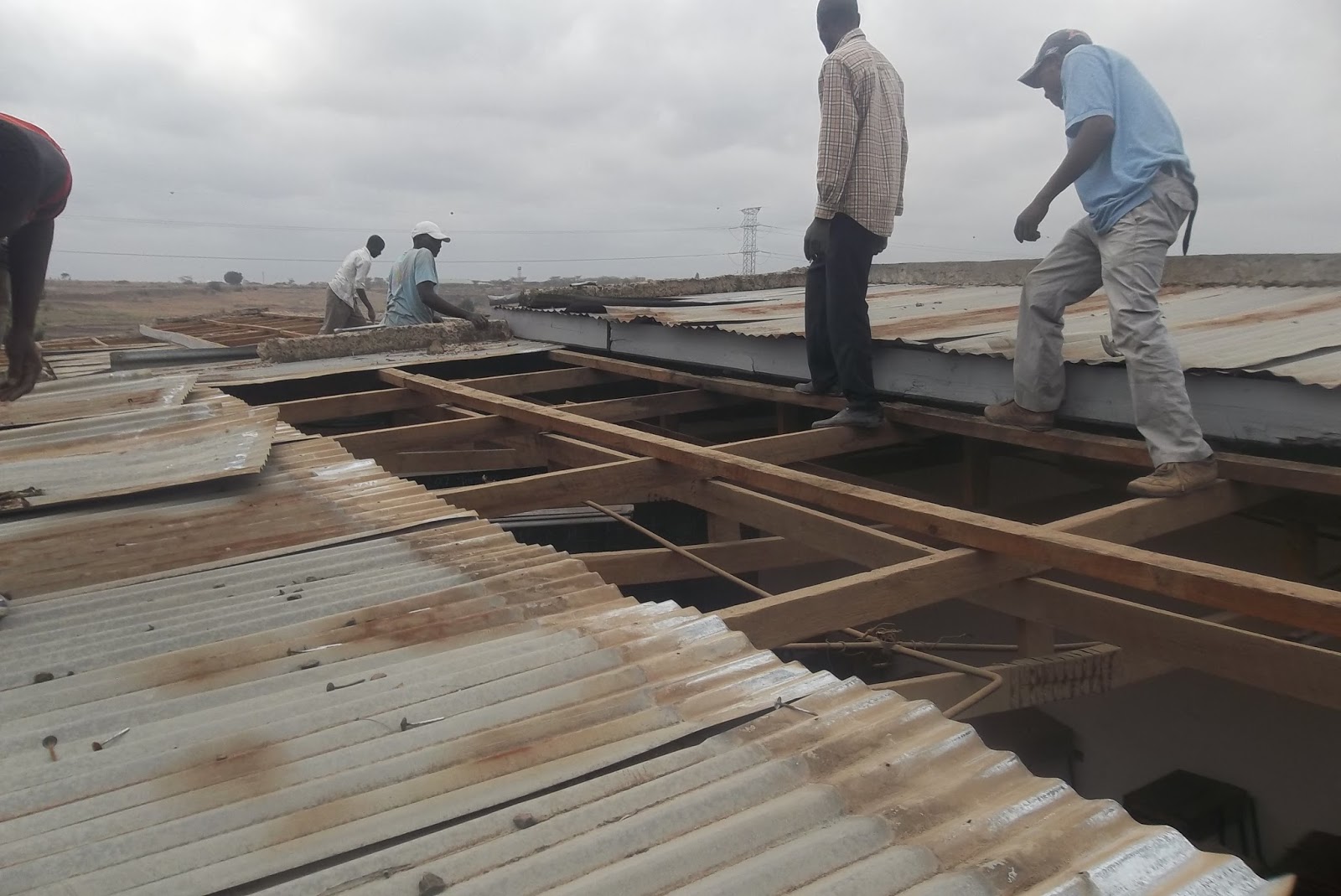 ROOF UPDATE ~ Education For All Kenya's Kids