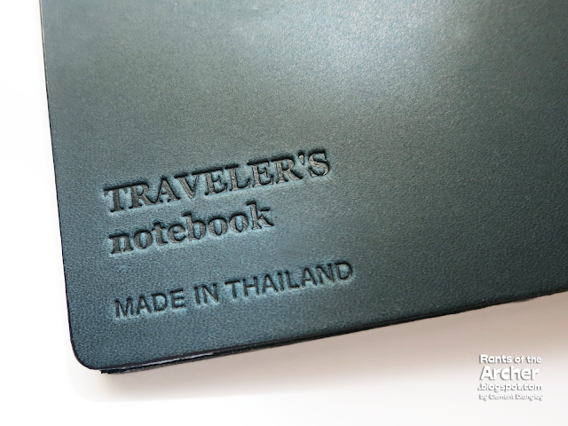Notebook Review: Traveler's Notebook Blue Edition | Rants of The Archer