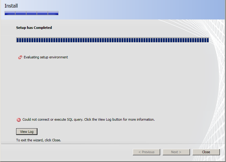 Building Interesting Interests Could Not Connect Or Execute Sql Query Error On Sccm