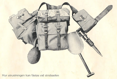 Four Bees: Swedish Fältspade KLAS, Short Light Attack Shovel ...