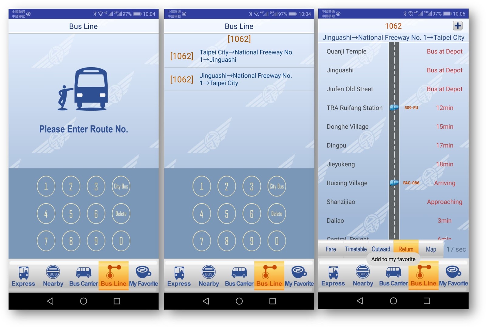 Bus APP | Travel Taiwan