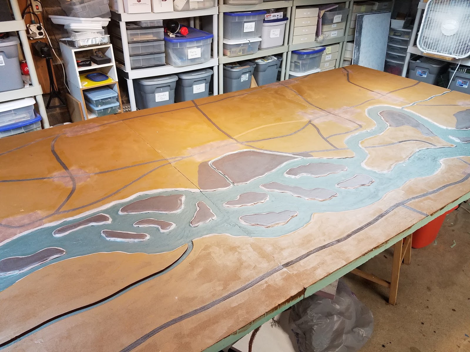 Xin's Lair: Building Aspern-Essling Battlefield, Part 3