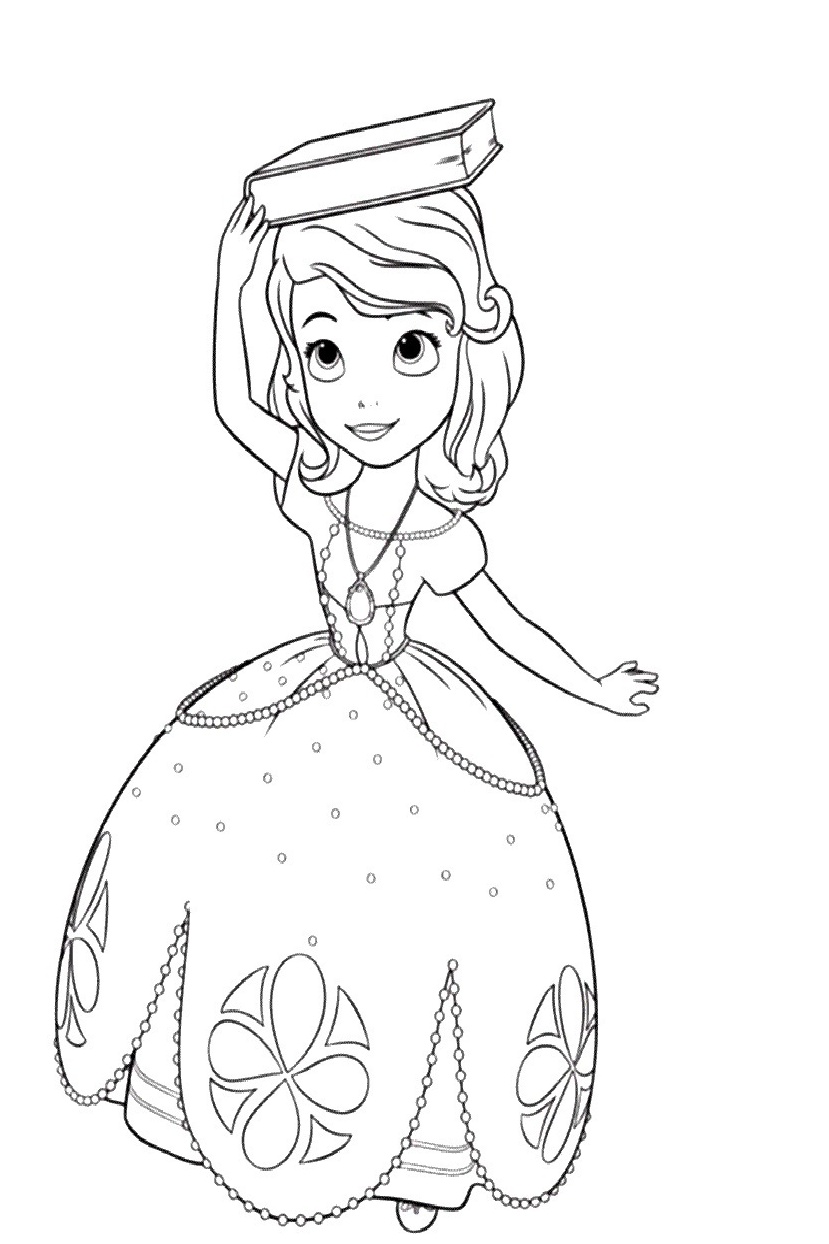 Yeni Çocuk Boyamaları: En Güzel Prenses Sofia Boyamaları