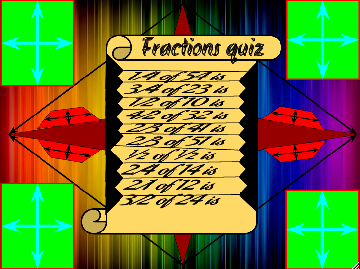 Christopher : fraction quiz
