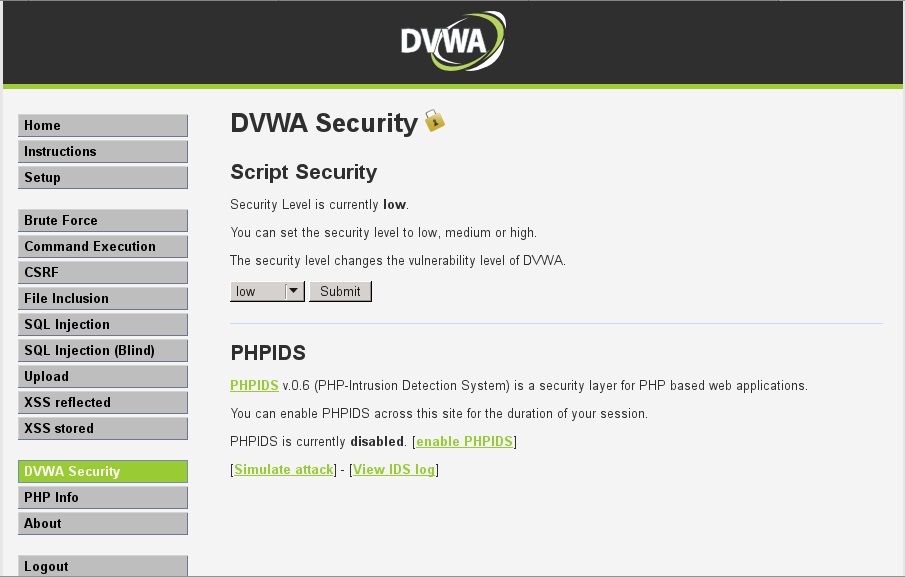 I'm Newbie !: DVWA COMMAND EXECUTION : LOW Level