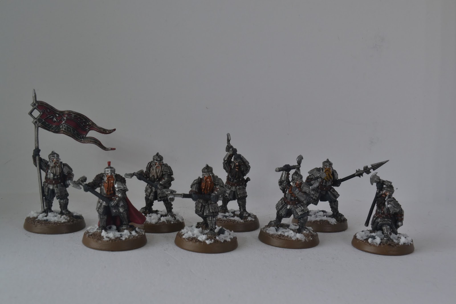 A Butterfly's Hobby Tally: Iron Hills Dwarves with Mattocks