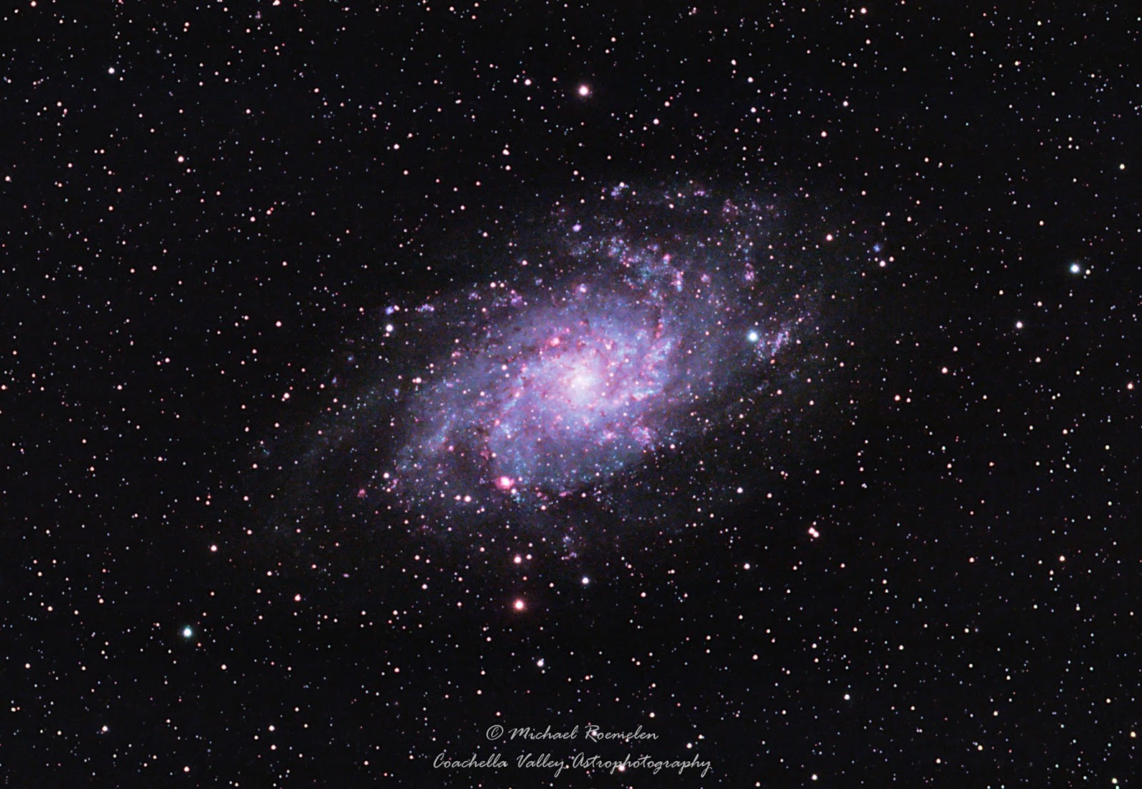 Coachella Valley Astronomy and Astrophotography: Triangulum Galaxy M33