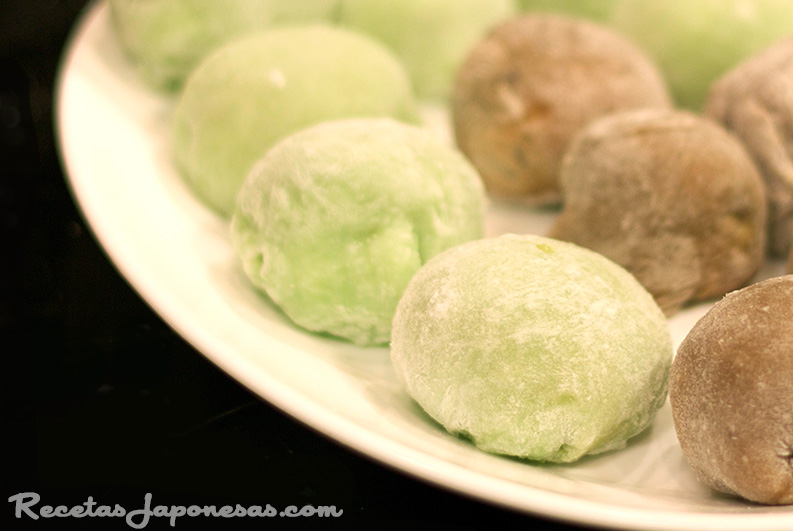 Mochi matcha mousse | Recetas Japonesas en español!