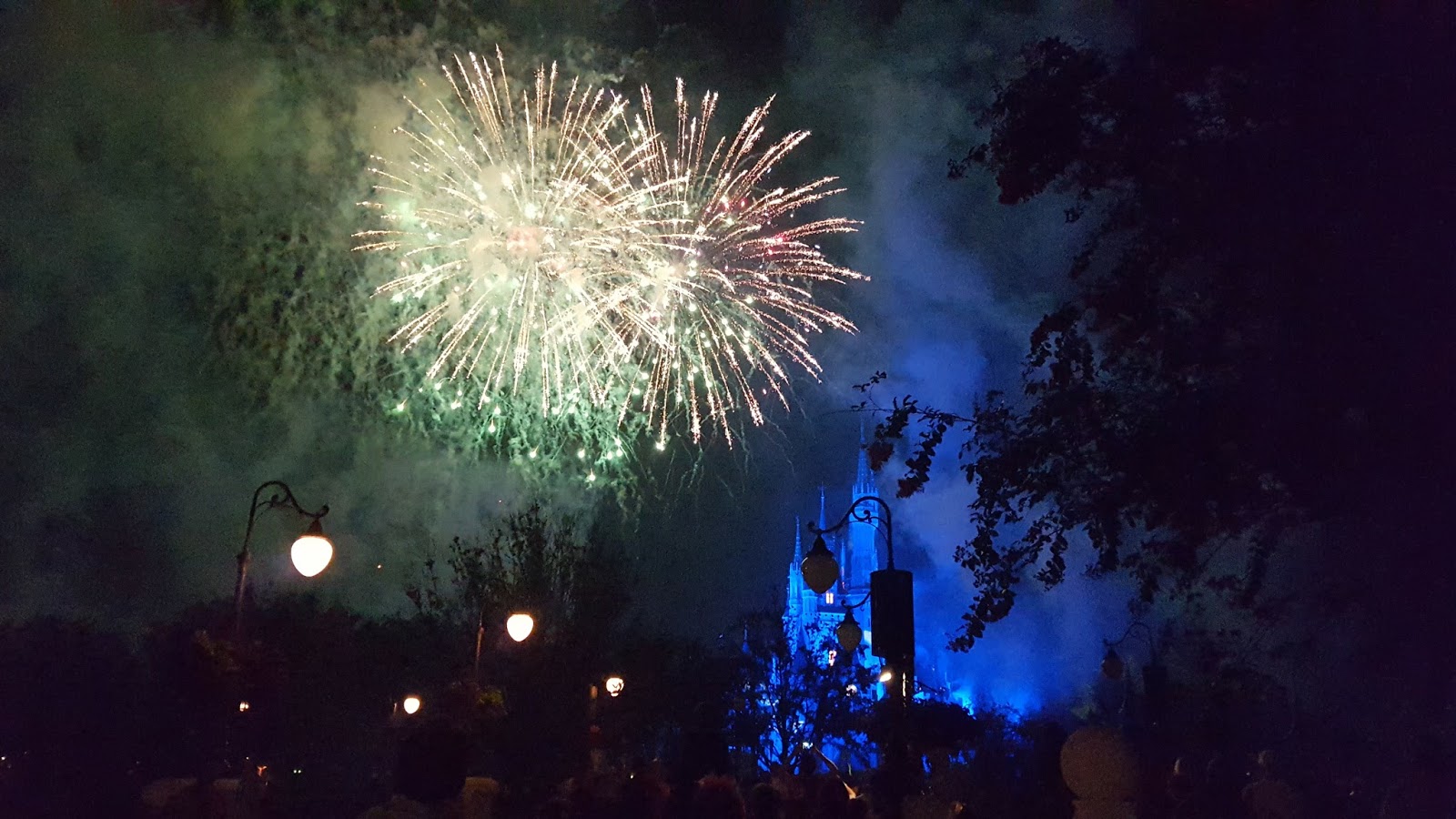 Walt Disney World. MNSSHP Hallowishes Fireworks 2016. - The Sweetpea Life