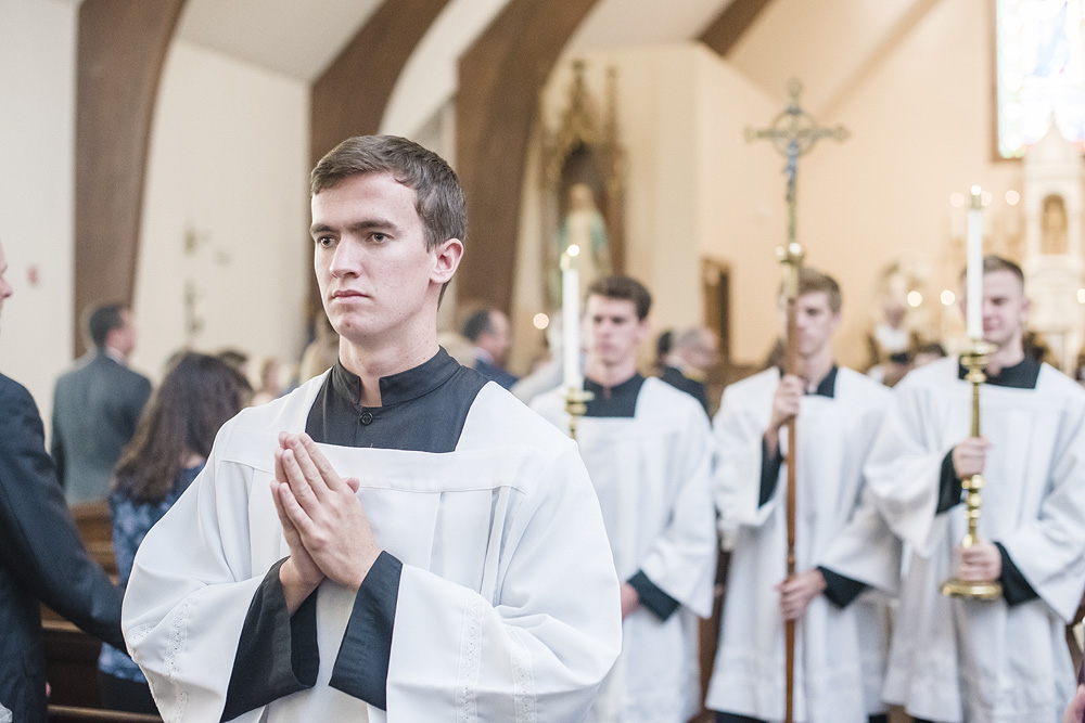Traditional Catholic Wedding at Christendom College | Hugh and Lauren ...