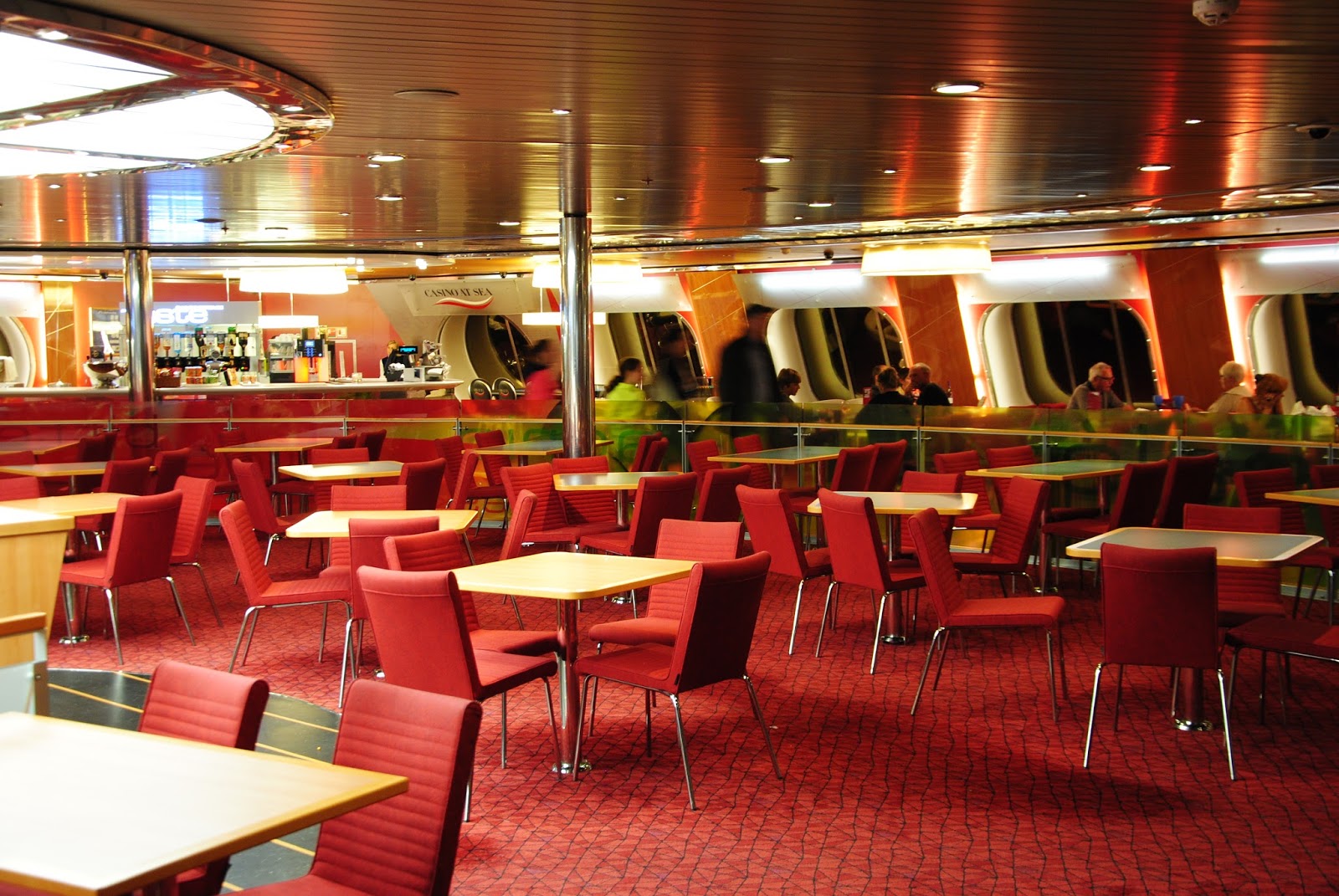 Restaurants on board "STENA BRITANNICA"