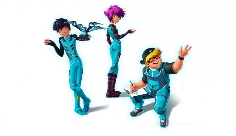 InfoAnimation.com.br: Team Dronix: Confira imagens da nova série ...