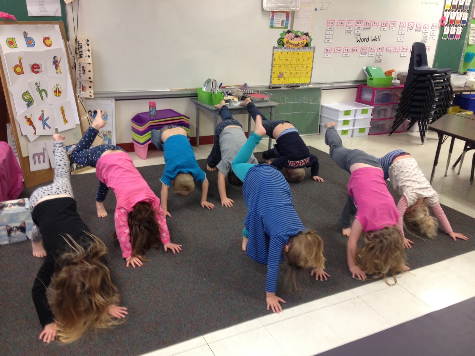 Kindergarten Diva: Stretching My Classroom Practice with Yoga