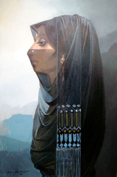 Pakistani Figurative Artist | Saeed Akhtar