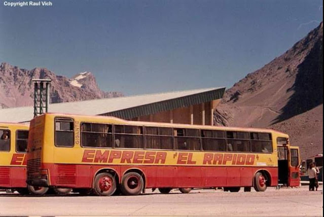 Recuerdos "El Rapido internacional" y sus llamativos buses