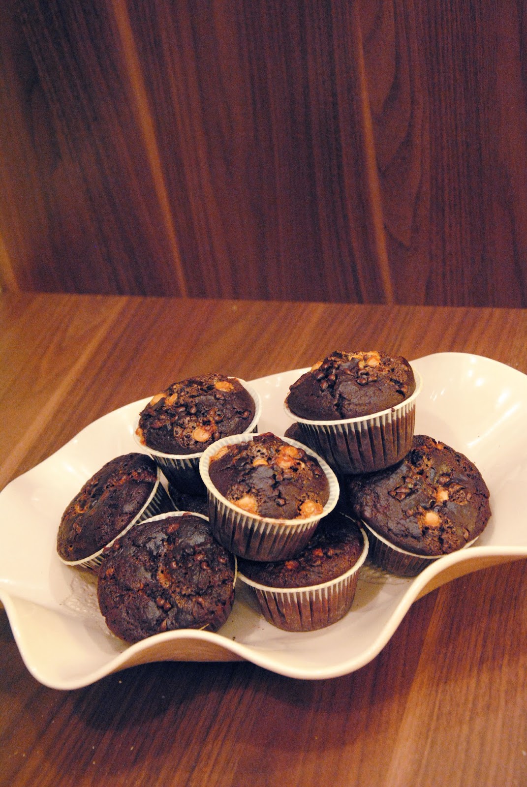 Mmmuffins&Co.: Čokoladni muffini "Quatro chocolate"