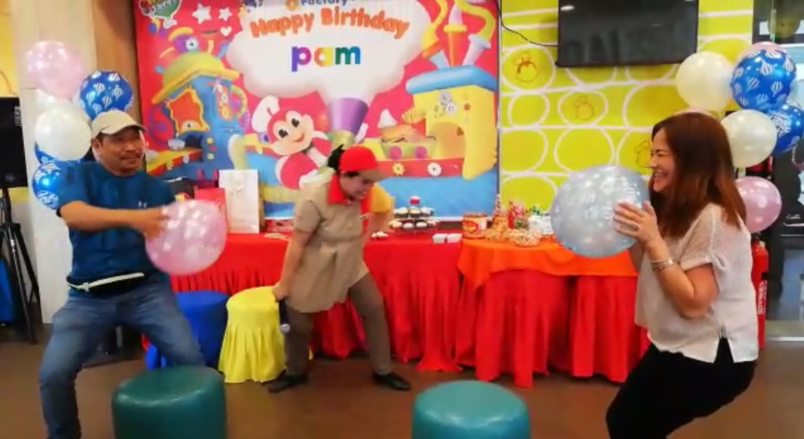Glimpses of Pam: My 40th Birthday and Baby Gender Reveal at Jollibee ...