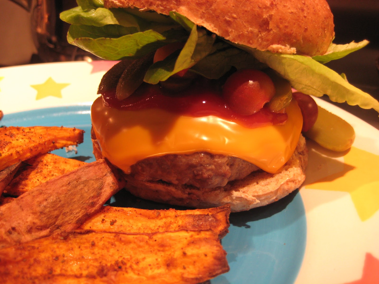 Lemon and Cheese: Zebra Burger