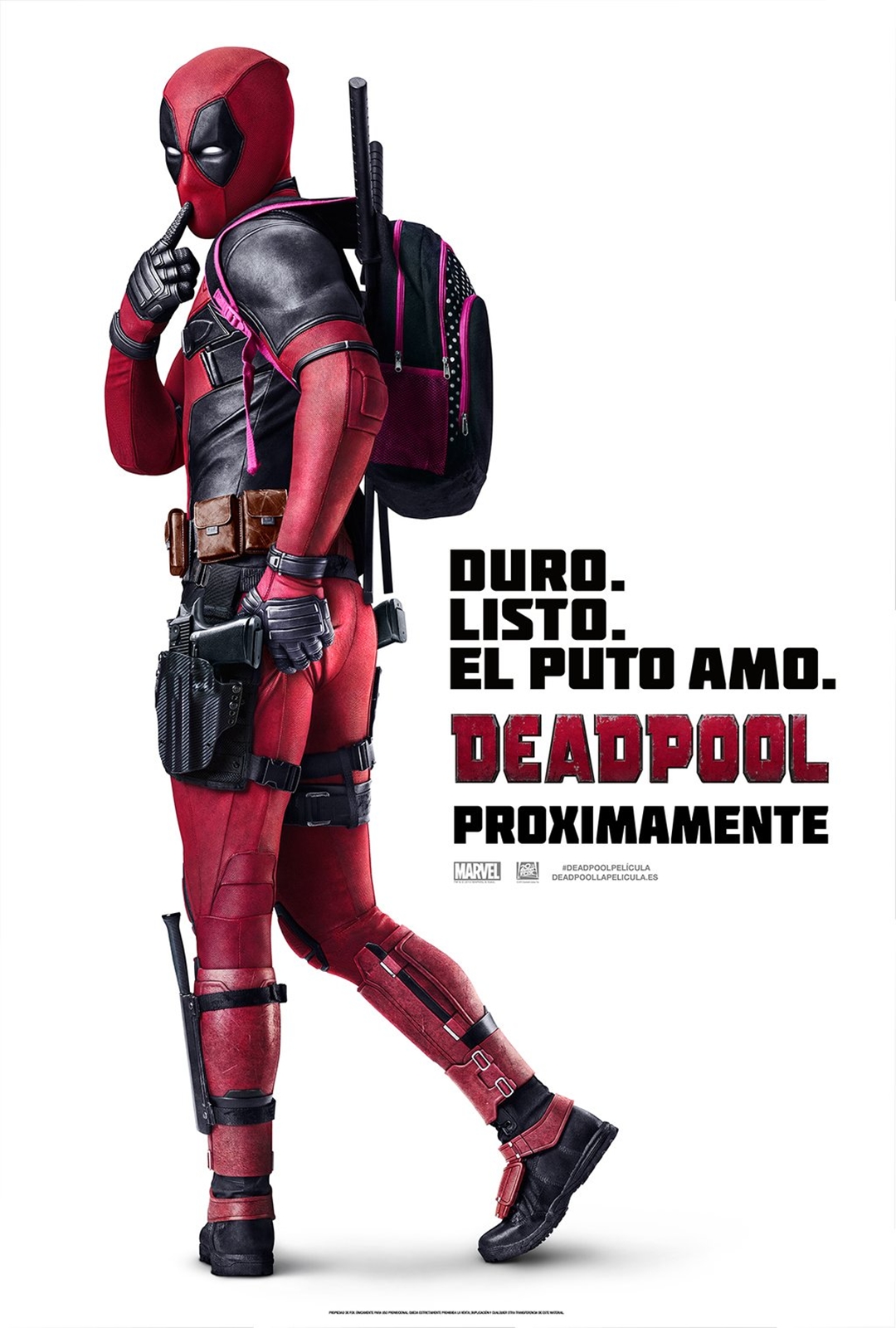 El Rincón De Ben Reilly: Nuevo poster de Deadpool