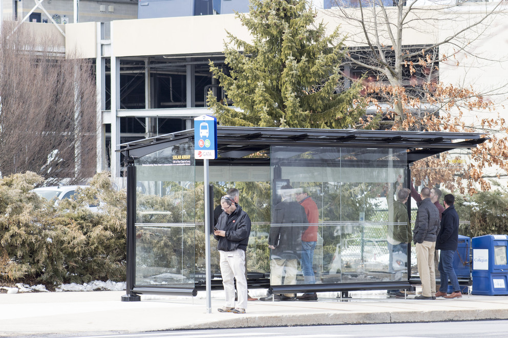 PA Environment Digest Blog: New Bus Stop At Penn State Powered By Solar ...