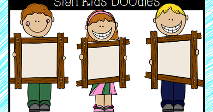 Sign Kid Doodles | The Itty Bitty Teacher