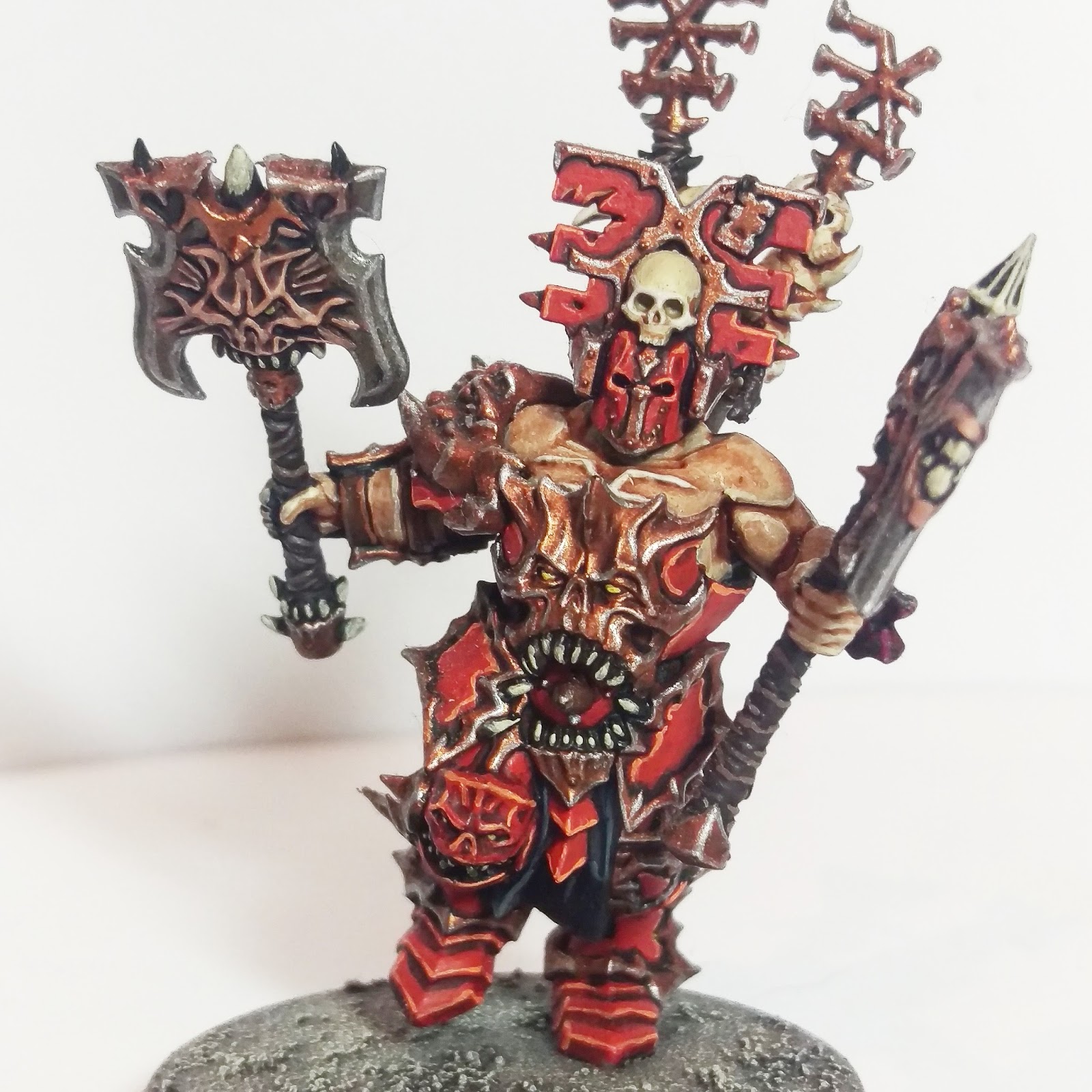 What's On Your Table: Khorne Skullreapers and Bloodthirsters - Faeit 212