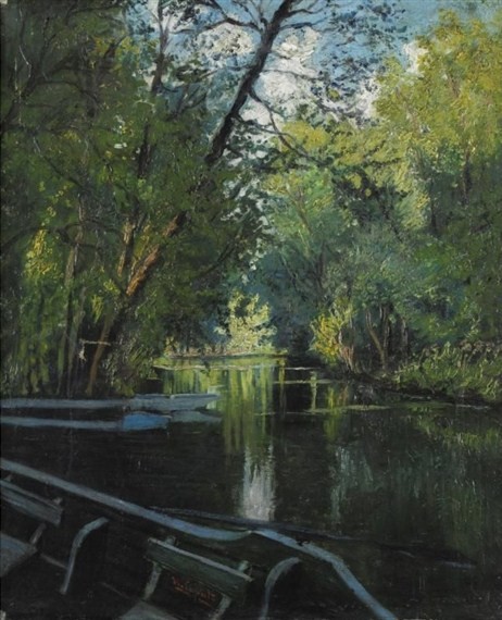 Ulisse CAPUTO (1872-1948) | Catherine La Rose ~ The Poet of Painting