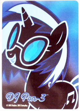 My Little Pony DJ Pon-3 Series 1 Trading Card | MLP Merch