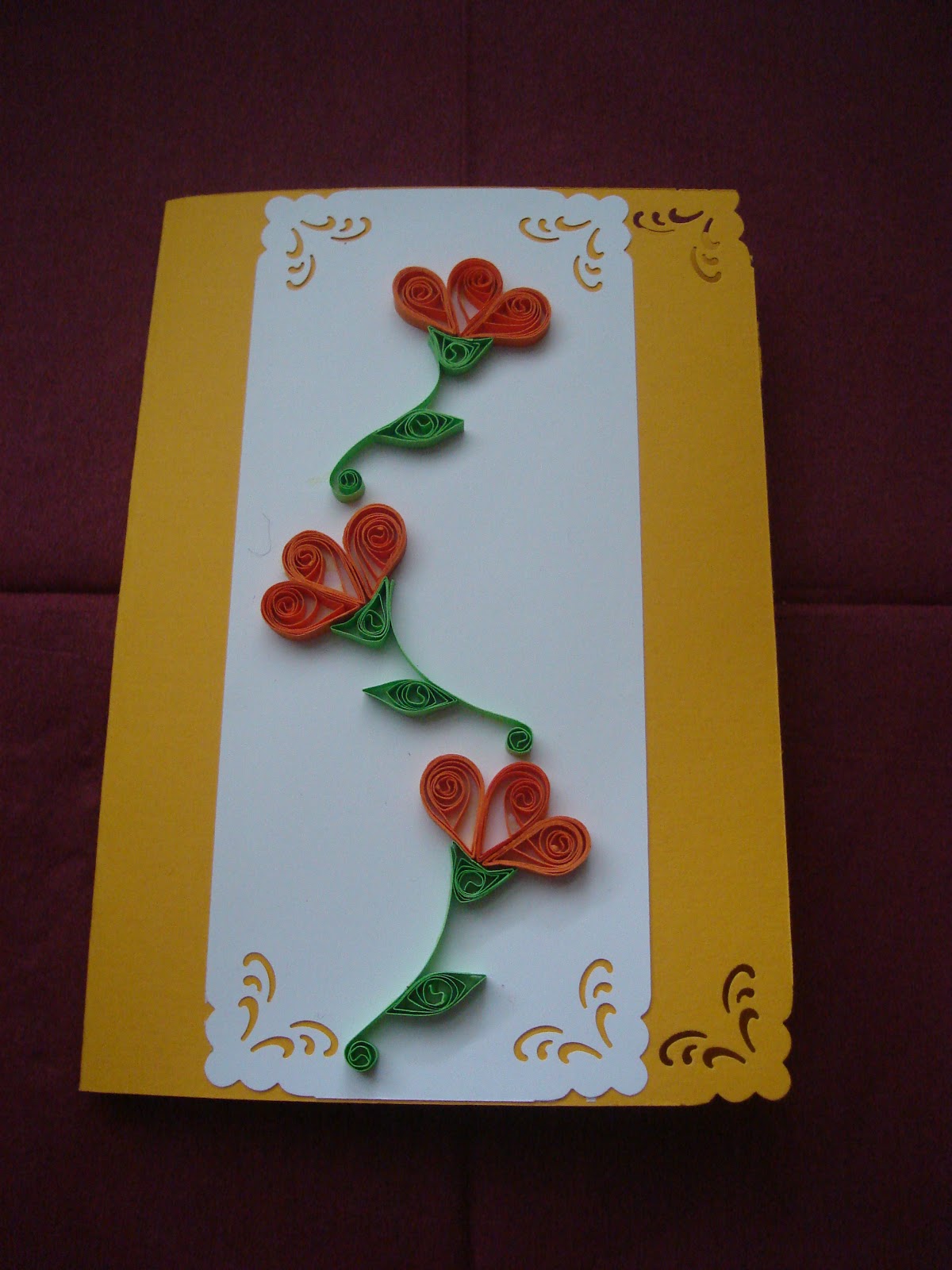 HOBBY ARTS 2: Felicitari de primavara - Quilling