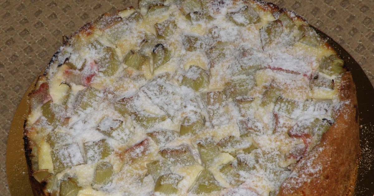 Kairi kokkab: Hõrk rabarberikook