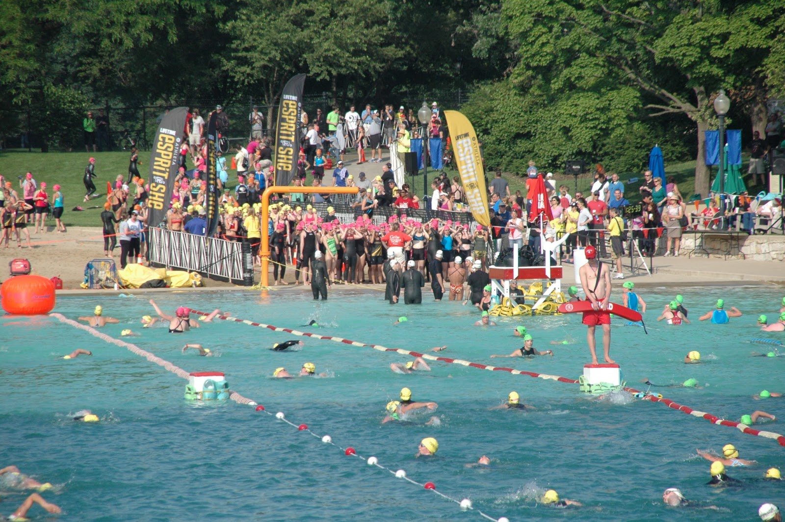 Juice Boxes and Crayolas: Race Recap: Esprit de She Sprint Triathlon